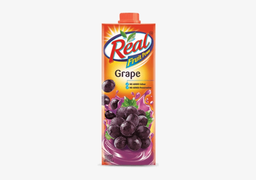 Real Grapes - Real Tetra Pack Juice - 500x500 PNG Download - PNGkit