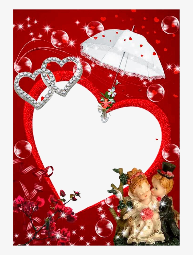 Love Frame Free Png Image - Love Photo Frame Png - 707x1000 PNG ...