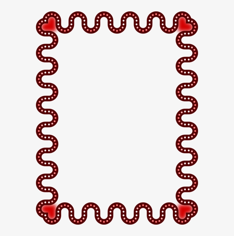 Picture Frames Line Point Love - Frame Line Clipart - 568x750 PNG ...