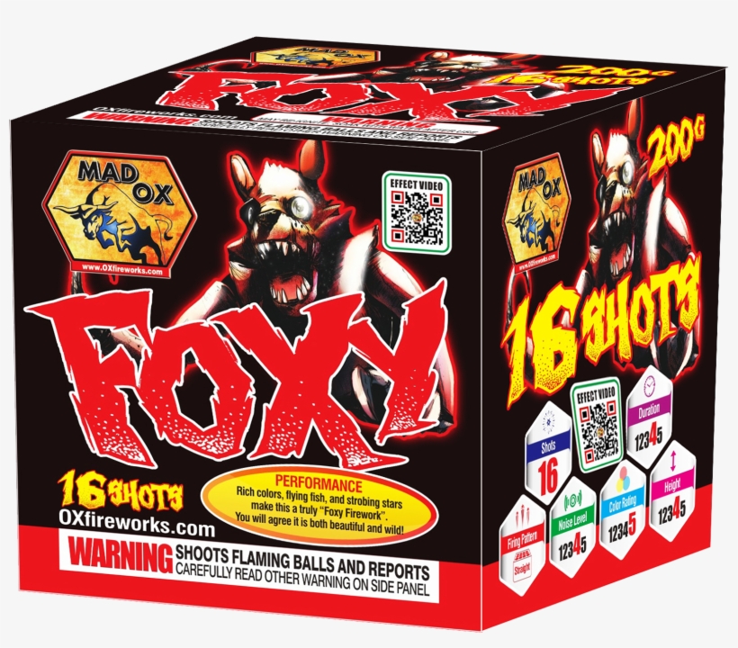 Ox2102 Foxy 24/1 - Foxy Fireworks - 1653x1404 PNG Download - PNGkit
