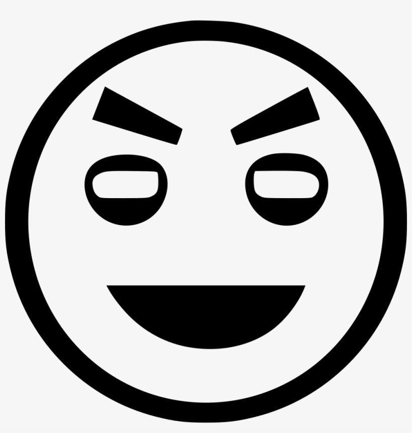 Angry Smiley Ha Happy Lucky Comments - Autism - 980x982 PNG Download ...
