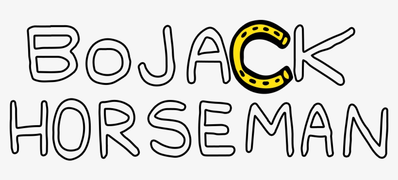 Bojack Horseman Return Date - Bojack Horseman Logo Font - 800x310 PNG ...
