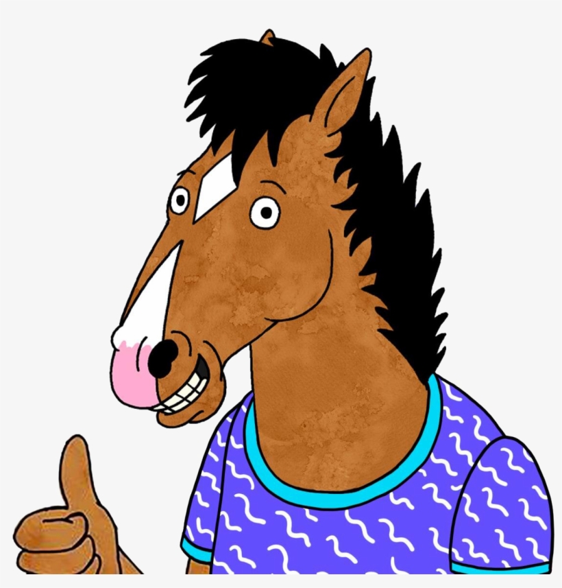 Transparent Bojack Horseman - Bojack Horseman Thumbs Up - 1173x1171 PNG ...