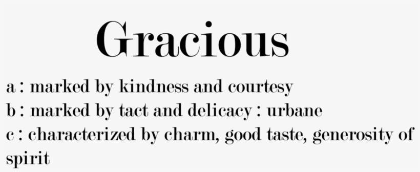 Look This Up In The Oxford Dictionary And Rip Page - Gracious Meaning ...