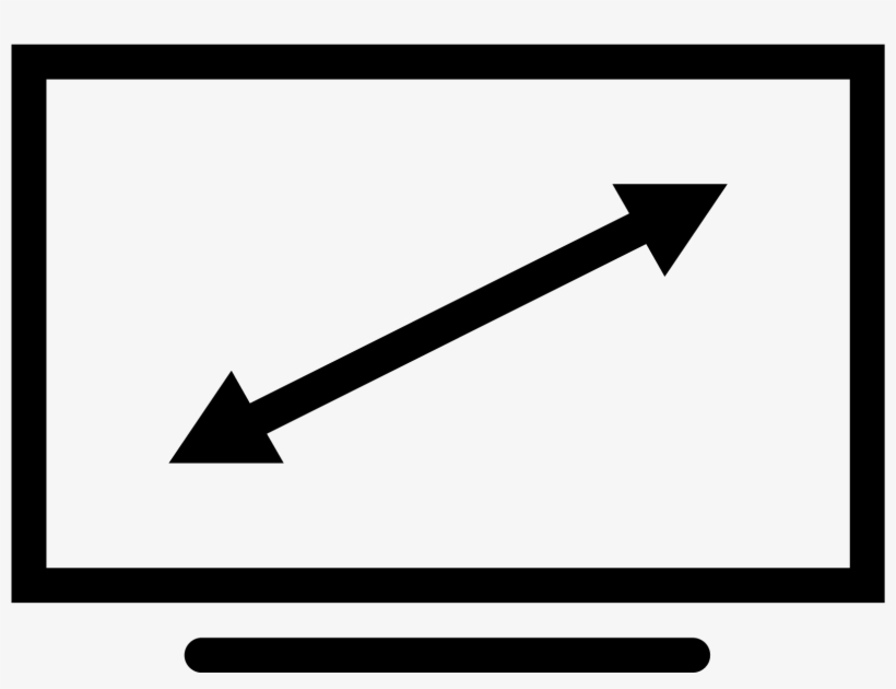 Tv Widescreen Icon - Tv On Off Icon - 1600x1600 PNG Download - PNGkit