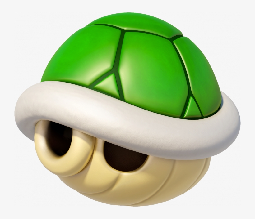 Mario Kart Shell - 728x626 PNG Download - PNGkit