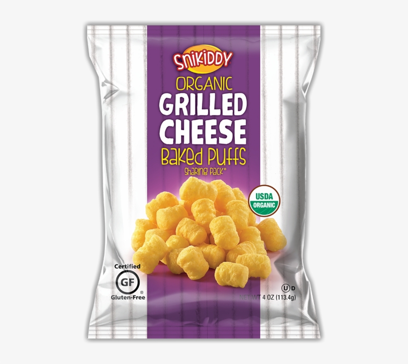 Snikiddy Snacks All Natural Grilled Cheese Puffs - Snikiddy Baked Puffs ...