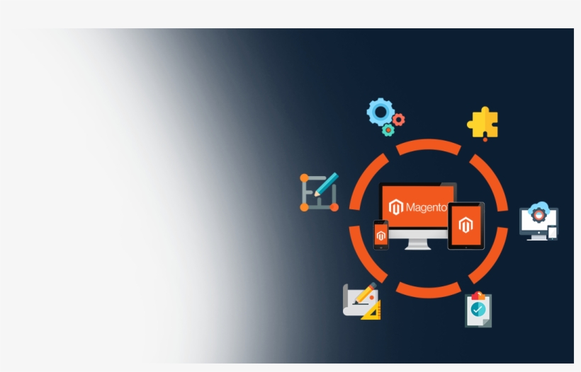Hire Dedicated Magento Developers > - Circle - 1070x635 PNG Download ...