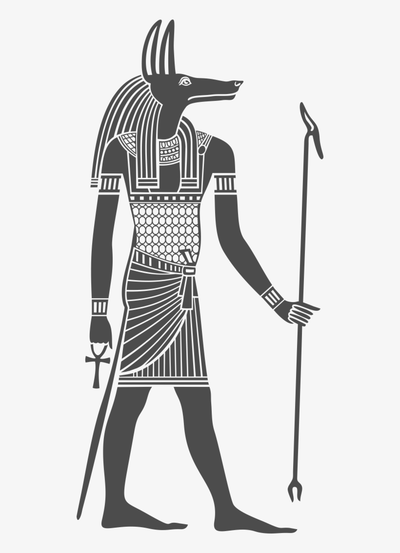 Anubis, Mythological God Of Ancient Egypt, Svg, Dxf, - Anubis ...