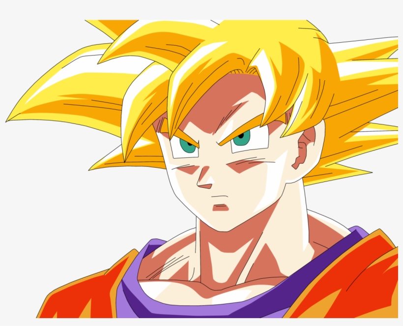 Hair Clipart Super Saiyan - Goku Normal Hair Ssj - 1280x961 PNG ...