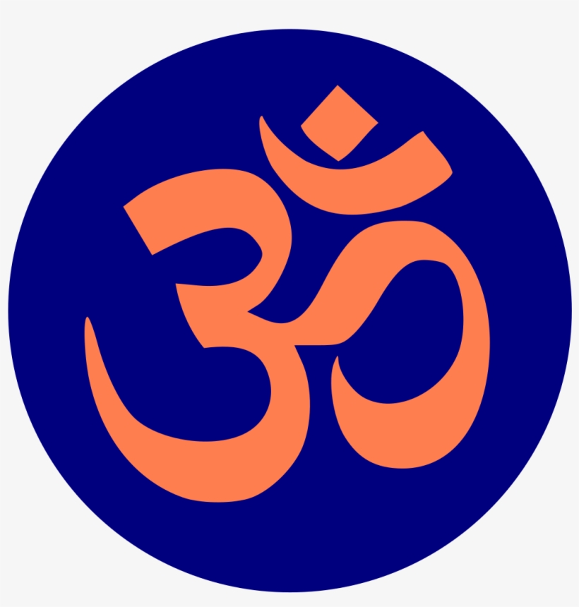 Aum In Blue - 1200x1188 PNG Download - PNGkit