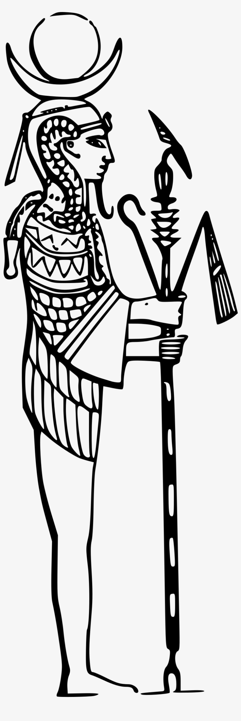 Gods Clipart Amen - Egyptian God, Amen - 820x2400 PNG Download - PNGkit