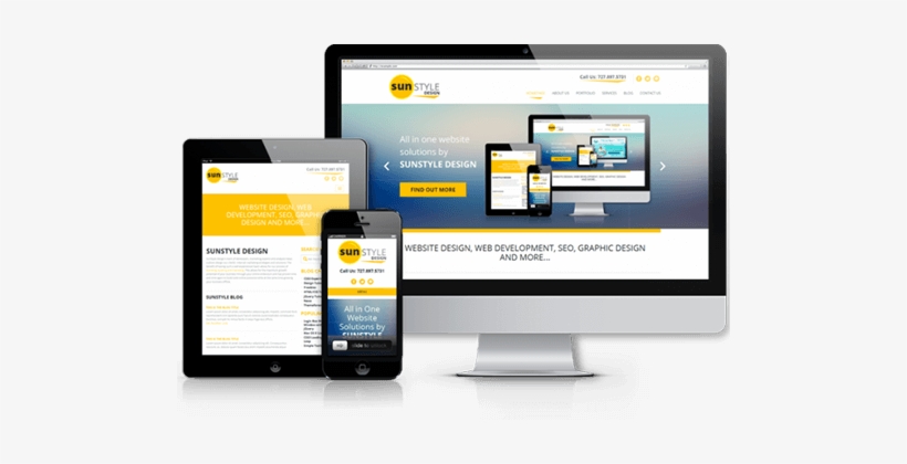 Website Design - Responsive Design - 500x340 PNG Download - PNGkit