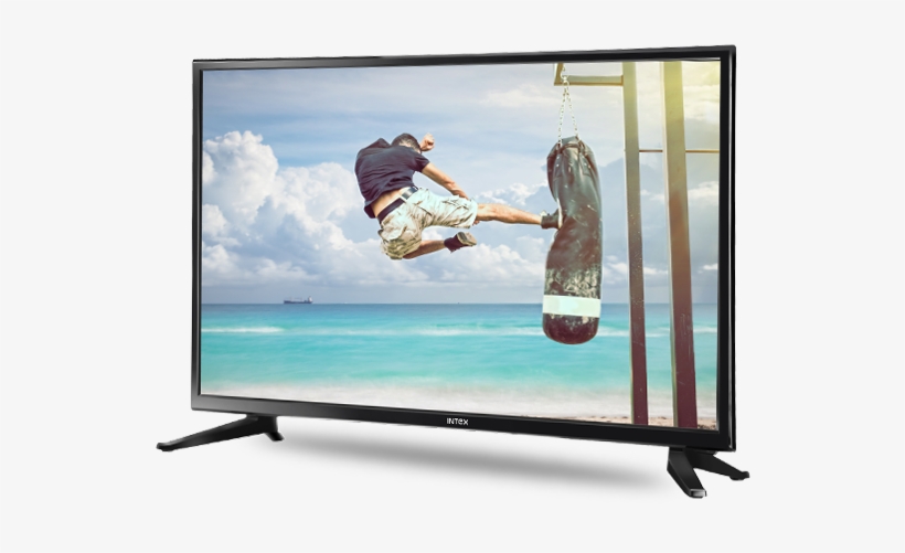 Intex Led 3208 Hd Tv With Fta Features - Fly Kick - 541x421 PNG ...