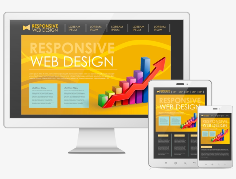 Responsive Website Design Sample - Gadget - 1300x812 PNG Download - PNGkit