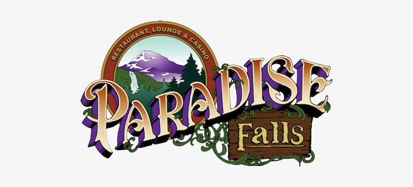 Download Transparent Paradise Falls Logo - PNGkit