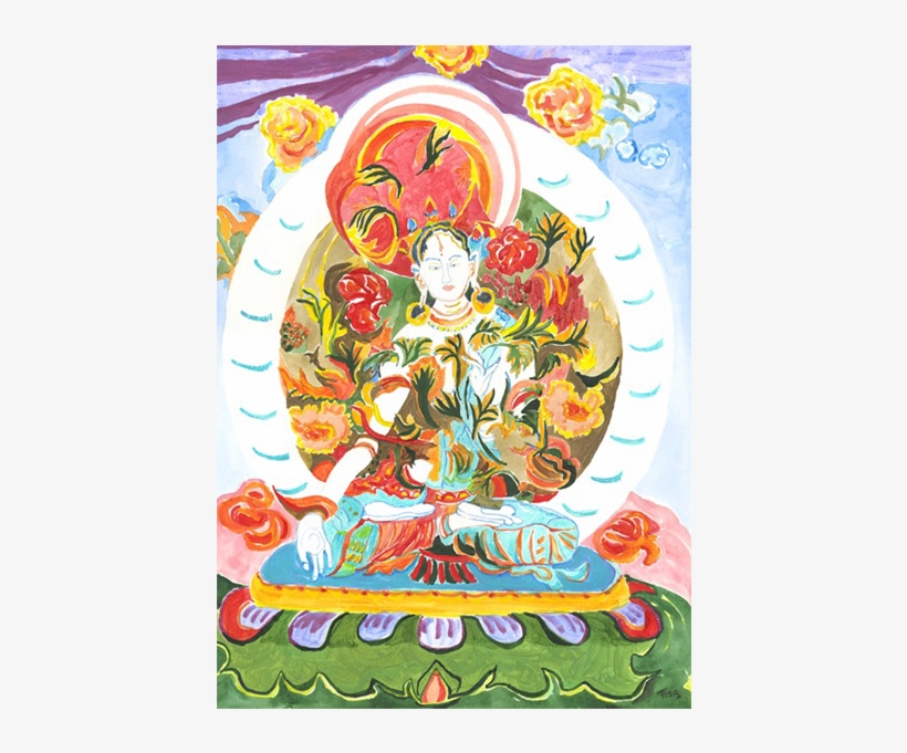 White Tara - Tara - 600x600 PNG Download - PNGkit