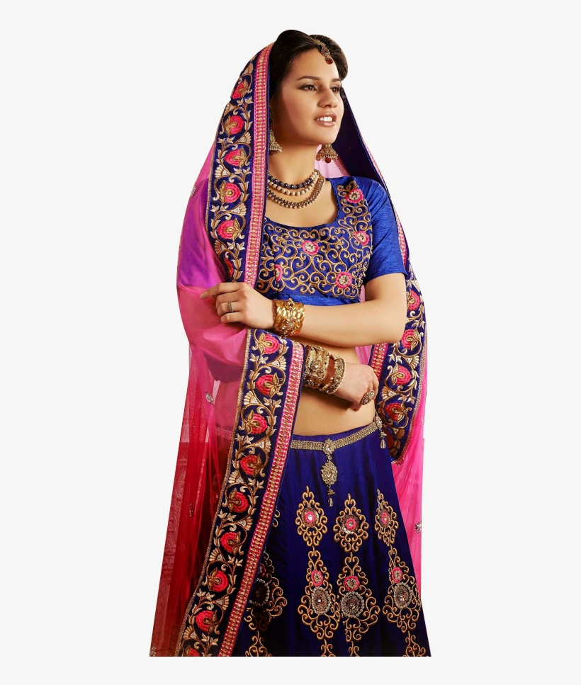 Bridal Sarees & Lehengas - Lehenga - 421x889 PNG Download - PNGkit