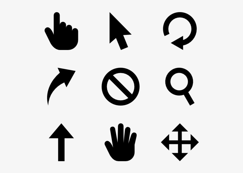 Generic Cursor Fill Disabled Cursor Icon 600x564 Png Download Pngkit 