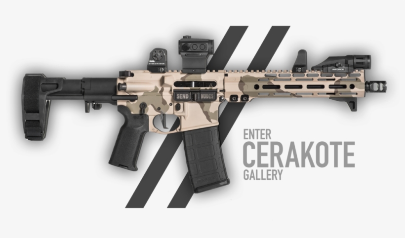 Cerakote Gallery Enterimage - 1000x822 PNG Download - PNGkit