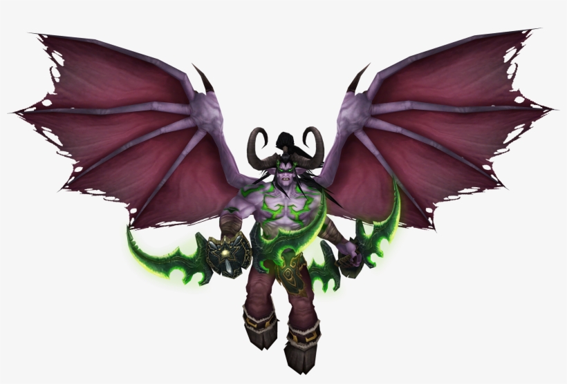 Illidan Demon - World Of Warcraft Illidari Png - 2381x1500 PNG Download ...