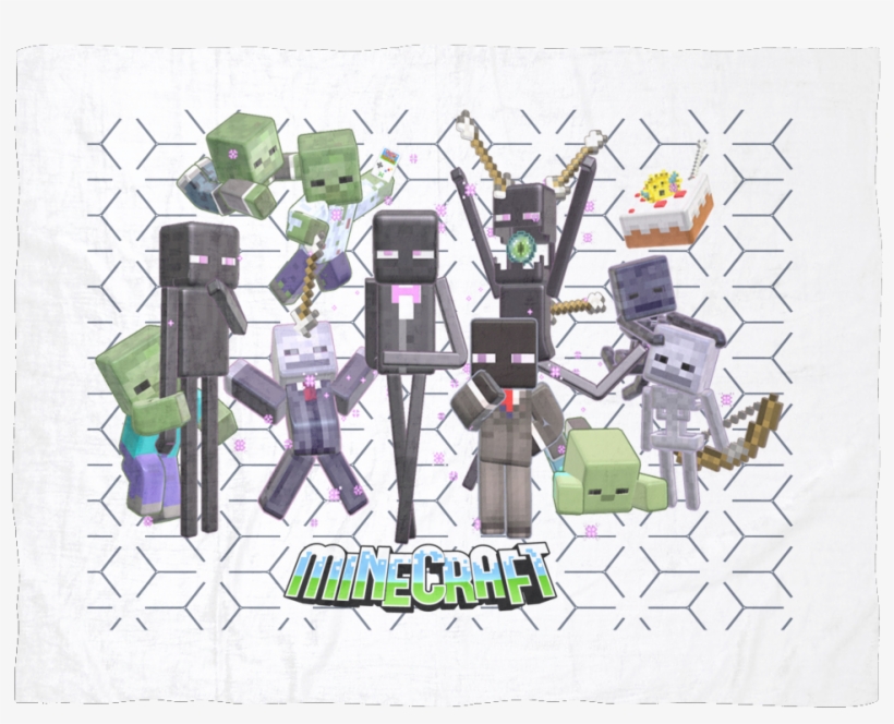 Minecraft Fleece Blanket Mmd Minecraft Smooth Steve - Minecraft ...