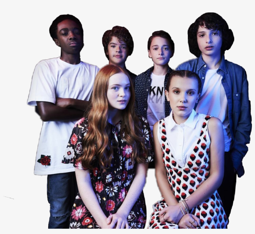 Adesivo Elenco De Stranger Things Annytop Strangerthing - Elenco De ...
