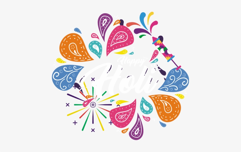 Happy Holi - Happy Holi In Advance - 467x436 PNG Download - PNGkit
