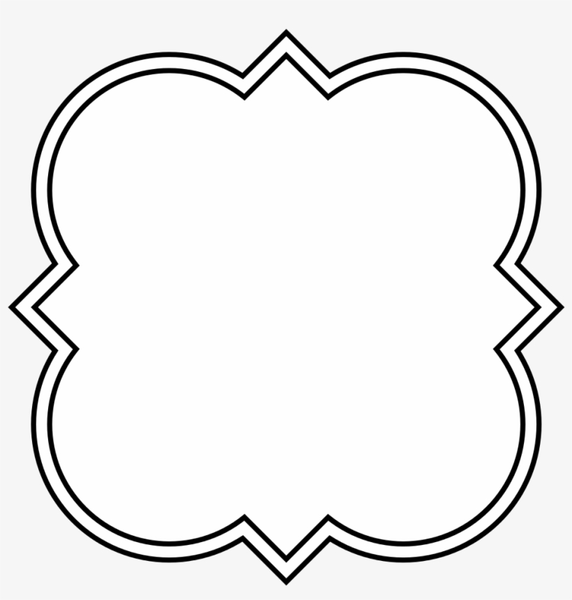 Quatrefoil Architectural Square - Quatrefoil Vector - 1000x1000 PNG ...