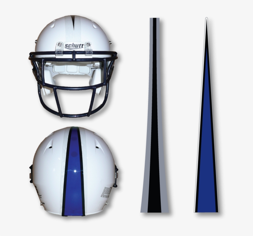 Stripes For Your Football Helmets Helmet Tape, Imprinted - Football ...