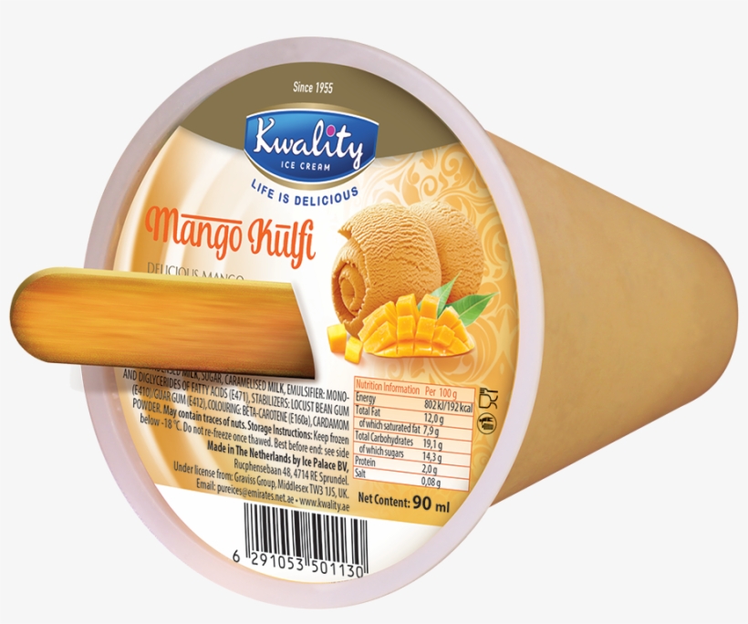 Download Transparent Kwality Mango Stick Kulfi - Edam - PNGkit