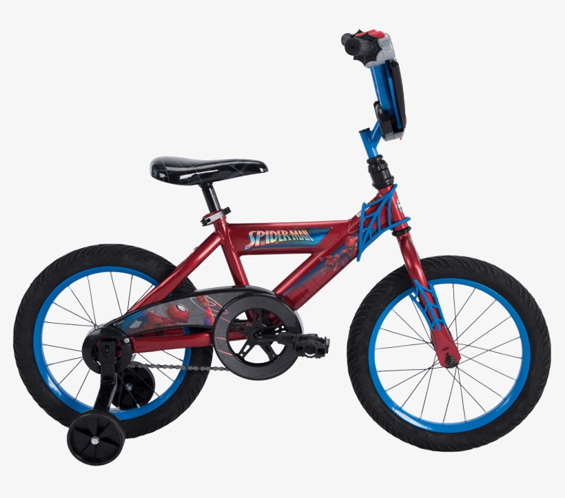 16" Marvel® Spider-man® Boys' Ez Build Bike, Red - Huffy Spiderman Bike - 820x648 PNG Download ...