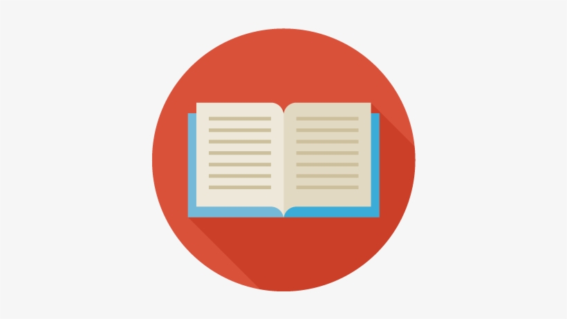 Icon Vector Circle Book - 525x477 PNG Download - PNGkit