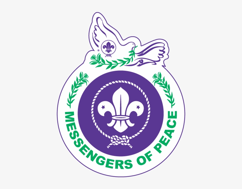 Messengers Of Peace Badge - Neil Armstrong Scouts - 450x600 PNG ...