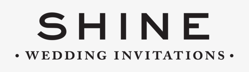 Shine Wedding Invitations - Logo - 720x239 PNG Download - PNGkit