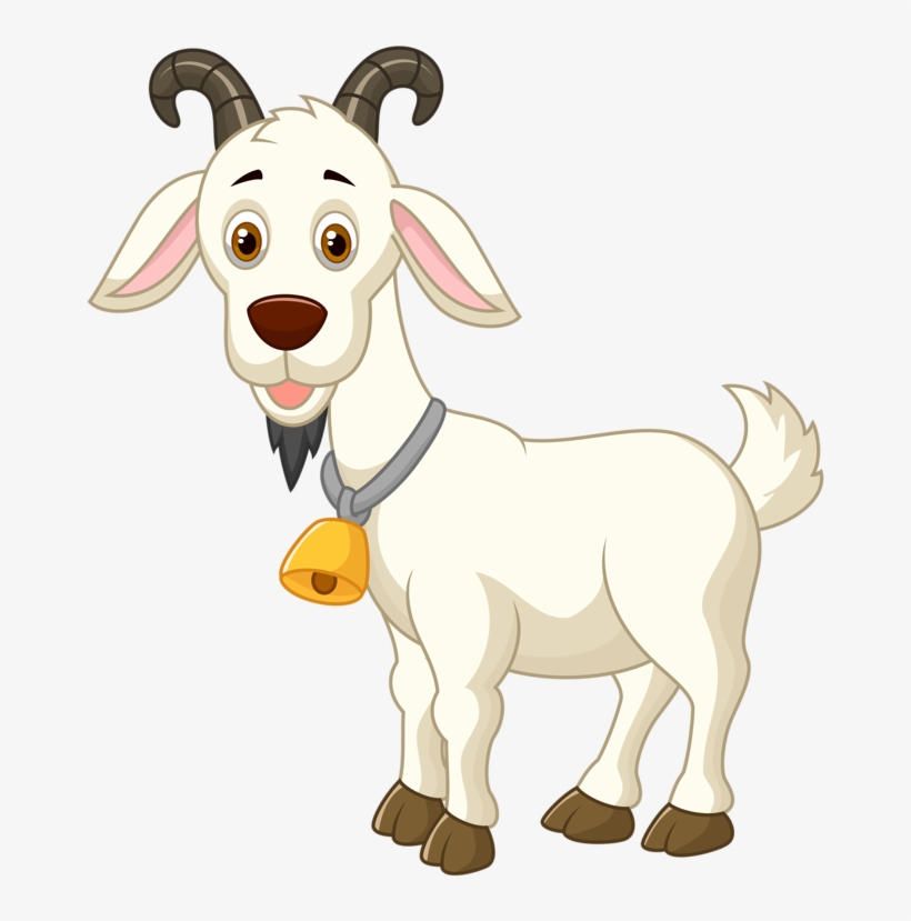 Farm Clipart Goat - Goat Cartoon Png - 717x800 PNG Download - PNGkit