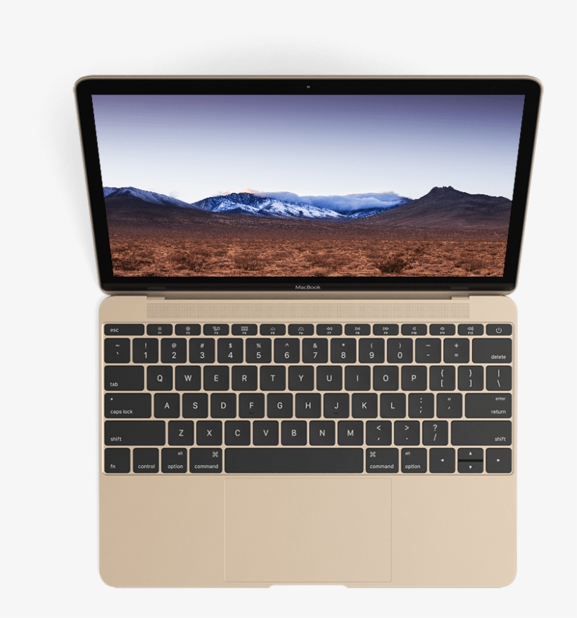 Macbook Gold-1 - Macbook Without Touch Bar - 1170x1170 PNG Download ...