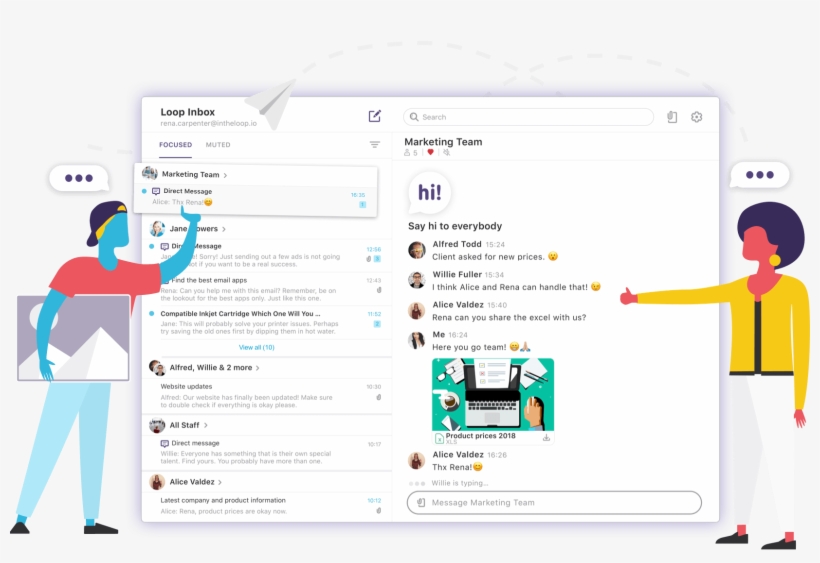 Loop Email Client With Chat, Email, Team Collaboration - Email ...
