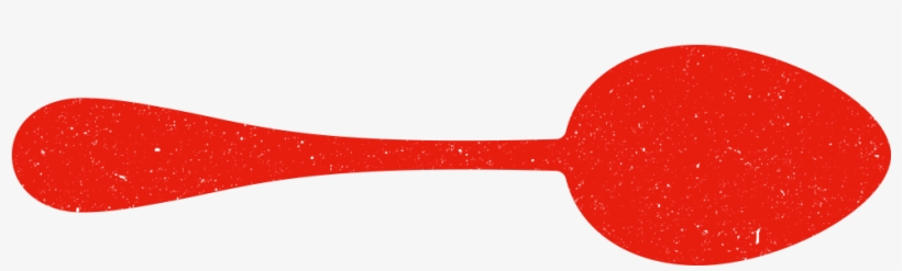 Red Spoon - Ice Cream Spoon Clipart - 1000x272 PNG Download - PNGkit