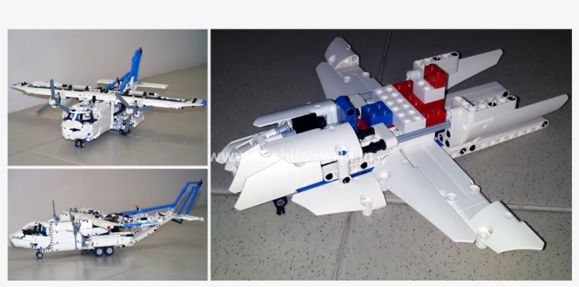 Lego Creations - Model Aircraft - 1000x600 PNG Download - PNGkit