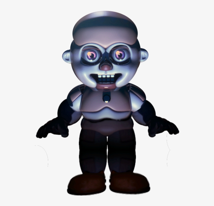 Flying Bird Clipart Png - Fnaf Sister Location Bidybab Full Body ...