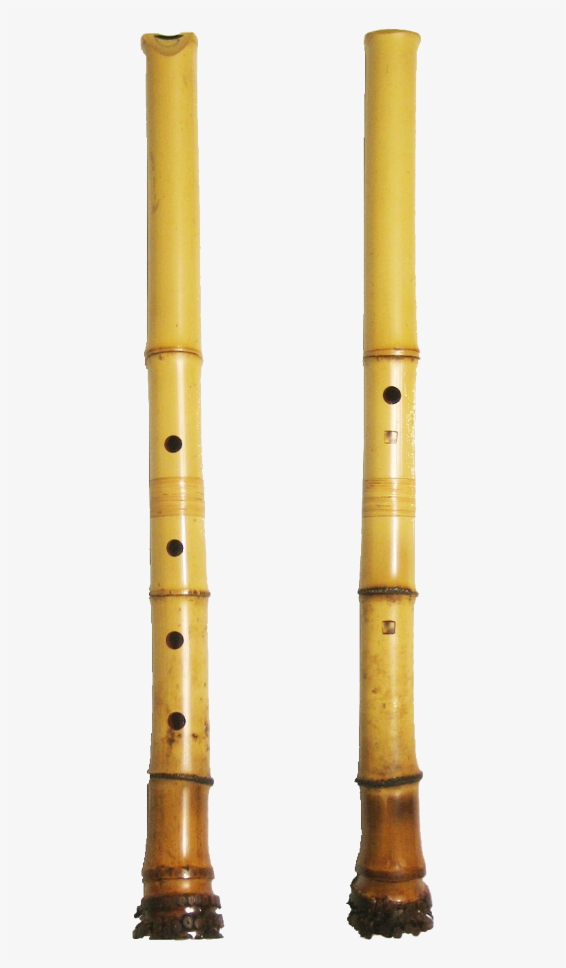 Bamboo Musical Instruments - Shakuhachi Flute - 446x1324 PNG Download ...