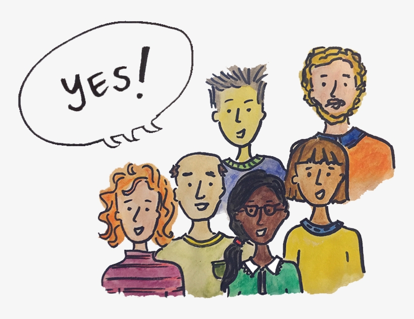 Yes People Png - 765x562 PNG Download - PNGkit
