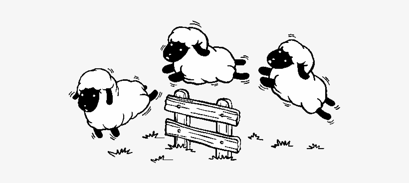 Count Sheep Coloring Page - Jumping Sheep Clipart - 600x470 PNG ...