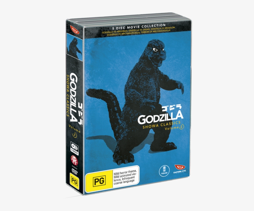 Godzilla Showa Classics Vol 2 - 422x600 PNG Download - PNGkit