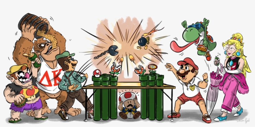 Mario Party Live Final Illustration Transparent - Mario Party ...