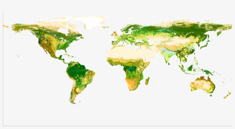 File - Globcov - Relative Humidity World Map - 3600x1800 PNG Download ...