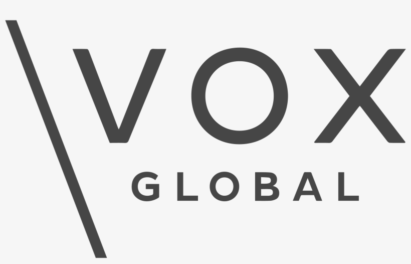 Logo Gray - Vox Global - 3794x2357 PNG Download - PNGkit