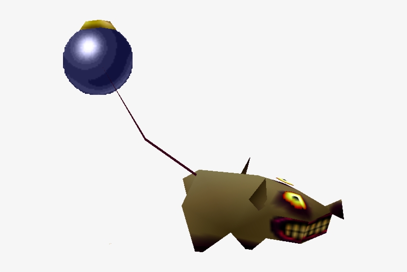 Real Bombchu - Legend Of Zelda Majora's Mask Bombchu - 566x468 PNG ...