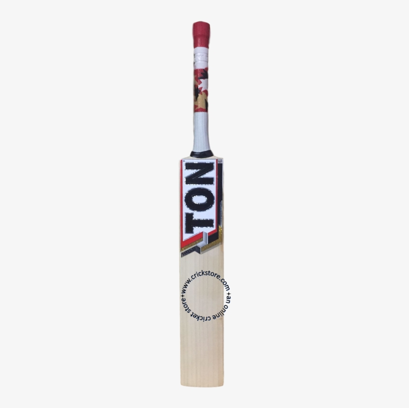 Ss Ton Gold Edition English Willow Cricket Bat Front - Ss Ton Vertu ...
